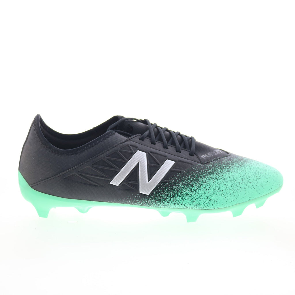 New Balance Furon V5 Dispatch Mens Black Wide Athletic Soccer Cleats S ...