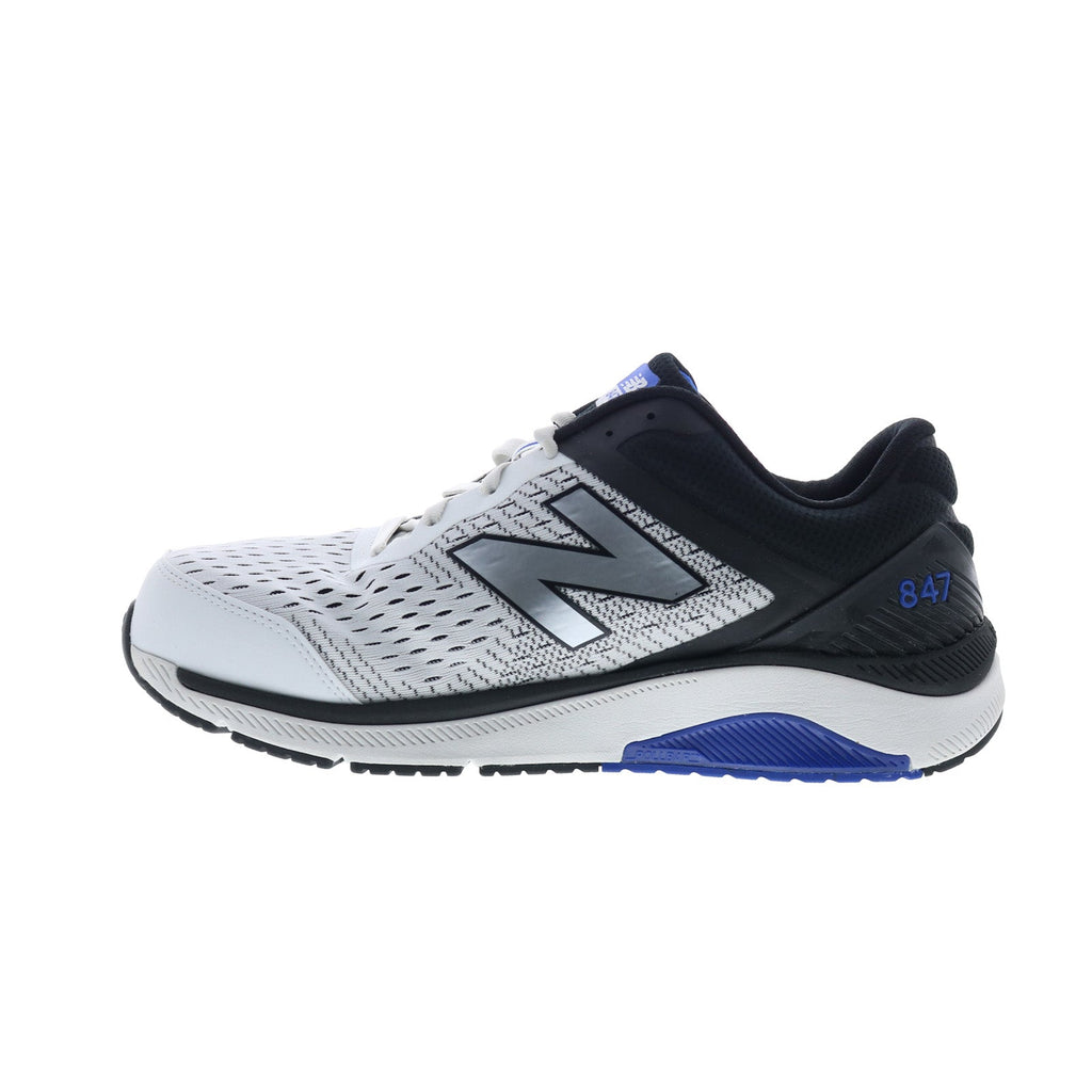 New Balance 847 MW847LW4 Mens White Extra Wide 6E Lifestyle Sneakers S ...