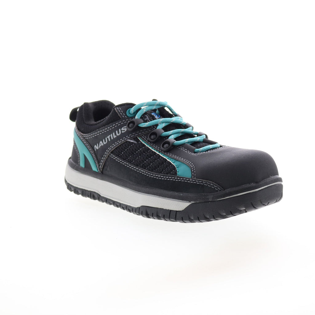 Nautilus Urban Alloy Toe Electric Hazard Womens Black Athletic Work Sh ...