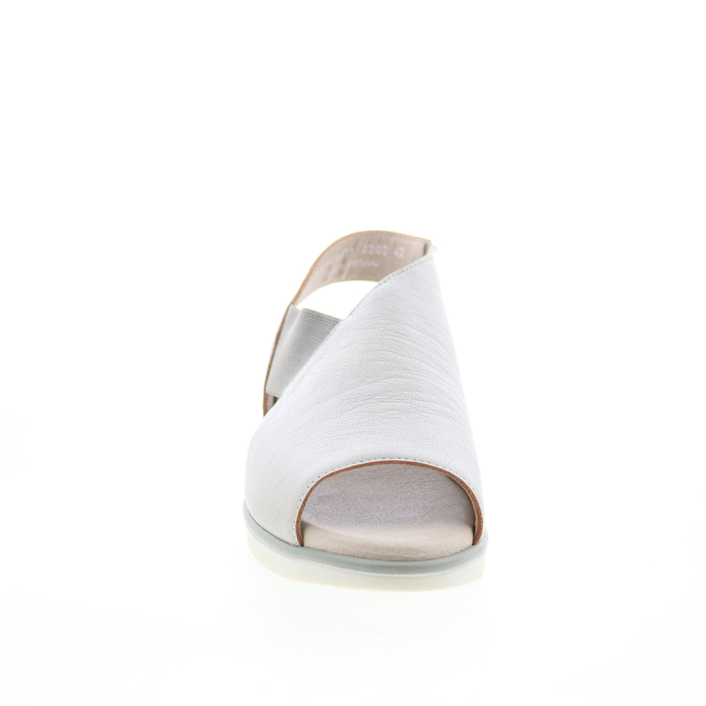 Fly London Nily NILY940FLY-001 Womens Silver Leather Strap Sandals Sho ...