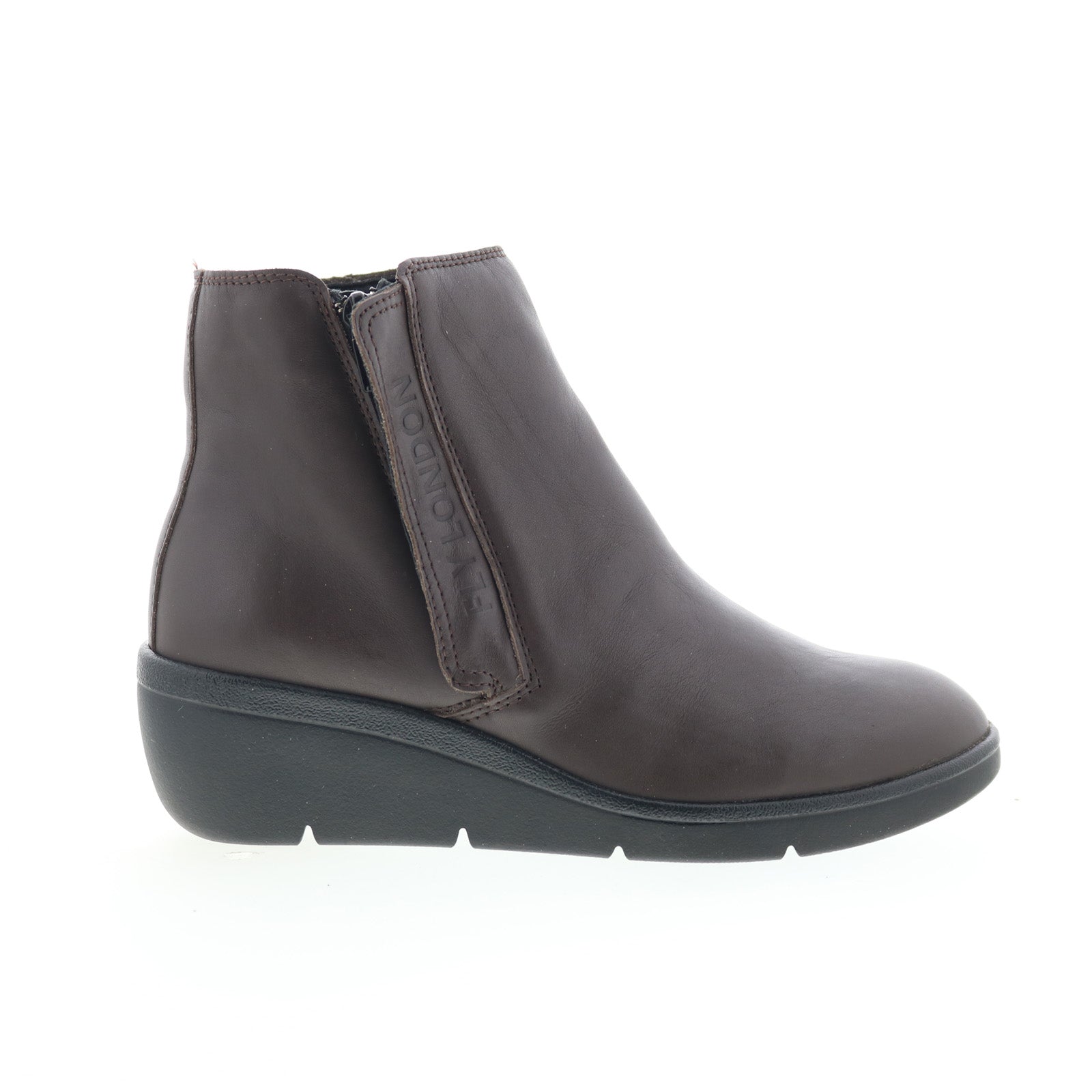 Fly London Nula NULA550FLY-007 Womens Brown Leather Ankle & Booties Bo ...