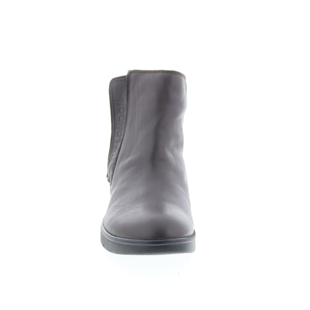Fly London Nula NULA550FLY-007 Womens Brown Leather Ankle & Booties Bo ...