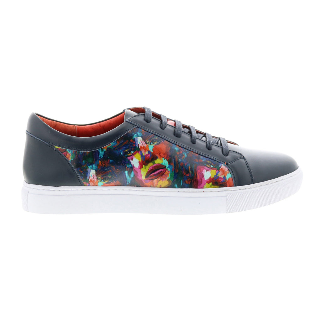 Robert Graham Rockford RG5541L Mens Black Leather Lifestyle Sneakers S ...