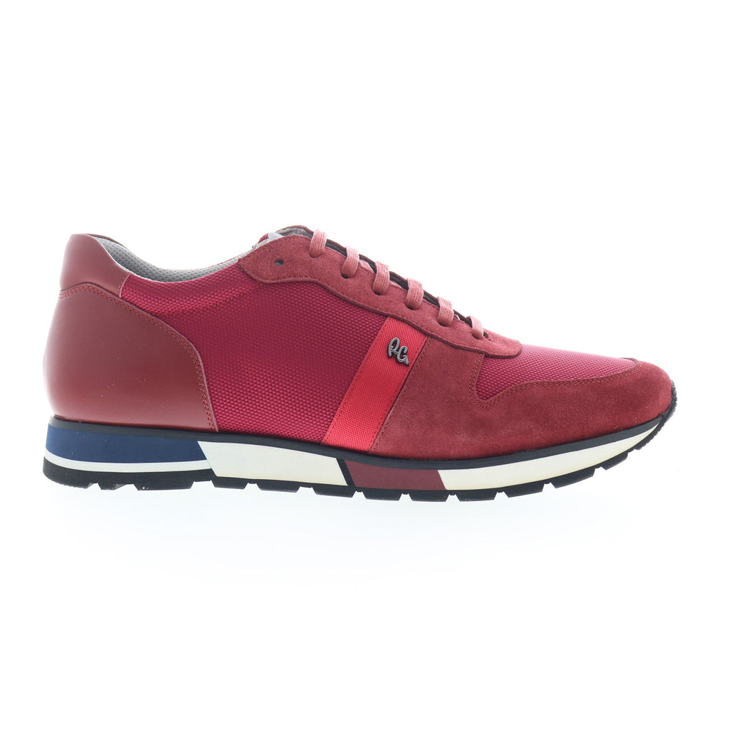Robert Graham Tropix RG5622L Mens Red Suede Lifestyle Sneakers Shoes ...