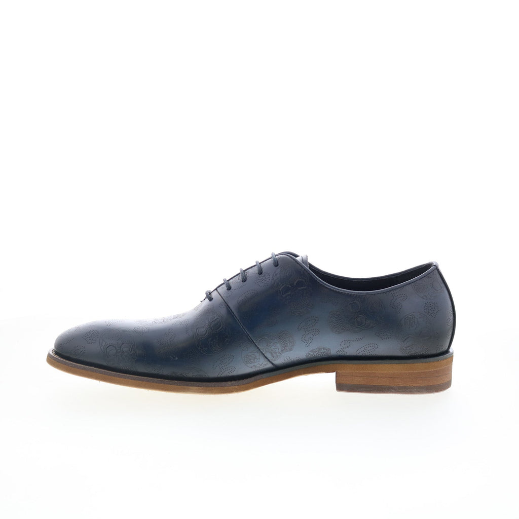Robert Graham Combes RG5733C Mens Blue Oxfords & Lace Ups Plain Toe Sh ...