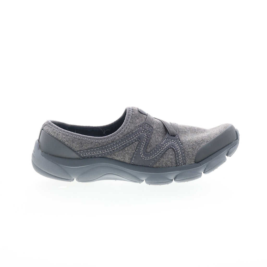 Easy Spirit Riptide 2 SERIPTIDE2 Womens Gray Canvas Clog Flats Shoes ...