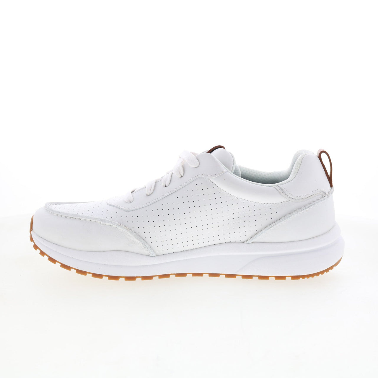 Rockport DMX Bowen RMDMXBOWEN Mens White Leather Lifestyle Sneakers Sh ...