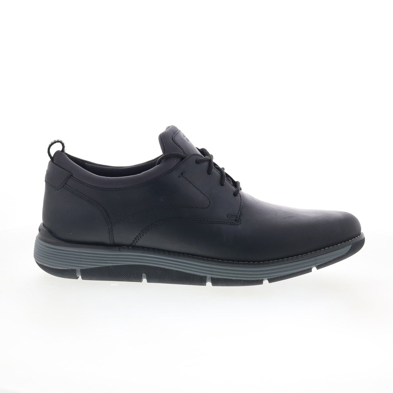 Rockport Lukah RMLUKAH Mens Black Wide Oxfords & Lace Ups Plain Toe Sh ...
