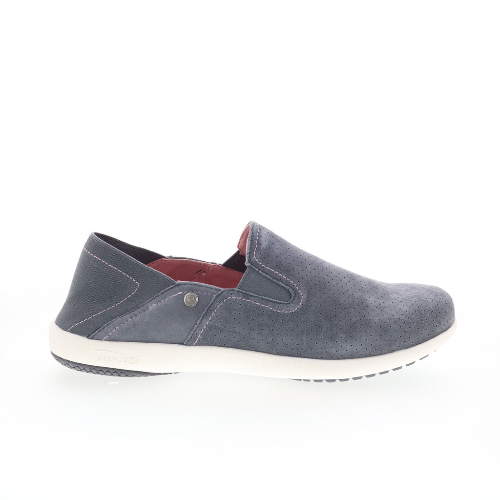 Spenco Siesta Slip-On Convert SP1010IRN Womens Gray Loafer Flats Shoes ...