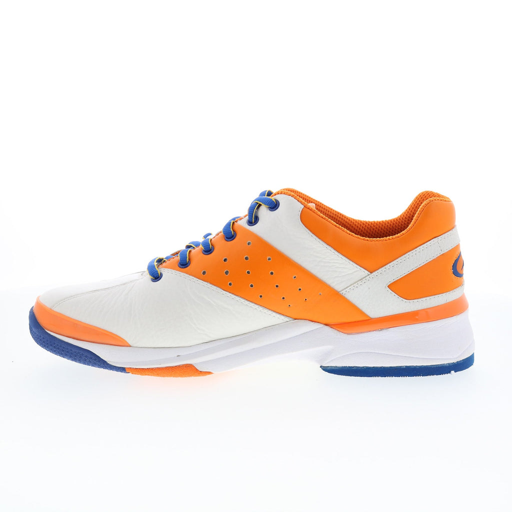 Storm SP 702 SP702-9 Mens White Leather Lace Up Athletic Running Shoes ...