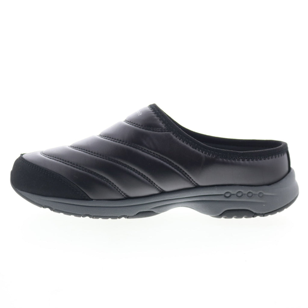 Easy Spirit Tisha 8 Martha Stewart Womens Black Extra Wide Clog Flats ...