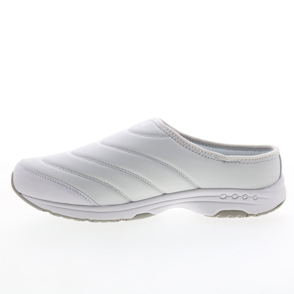 Easy Spirit Tisha 8 SETISHA8 Womens Gray Wide Clog Flats Shoes - Ruze Shoes