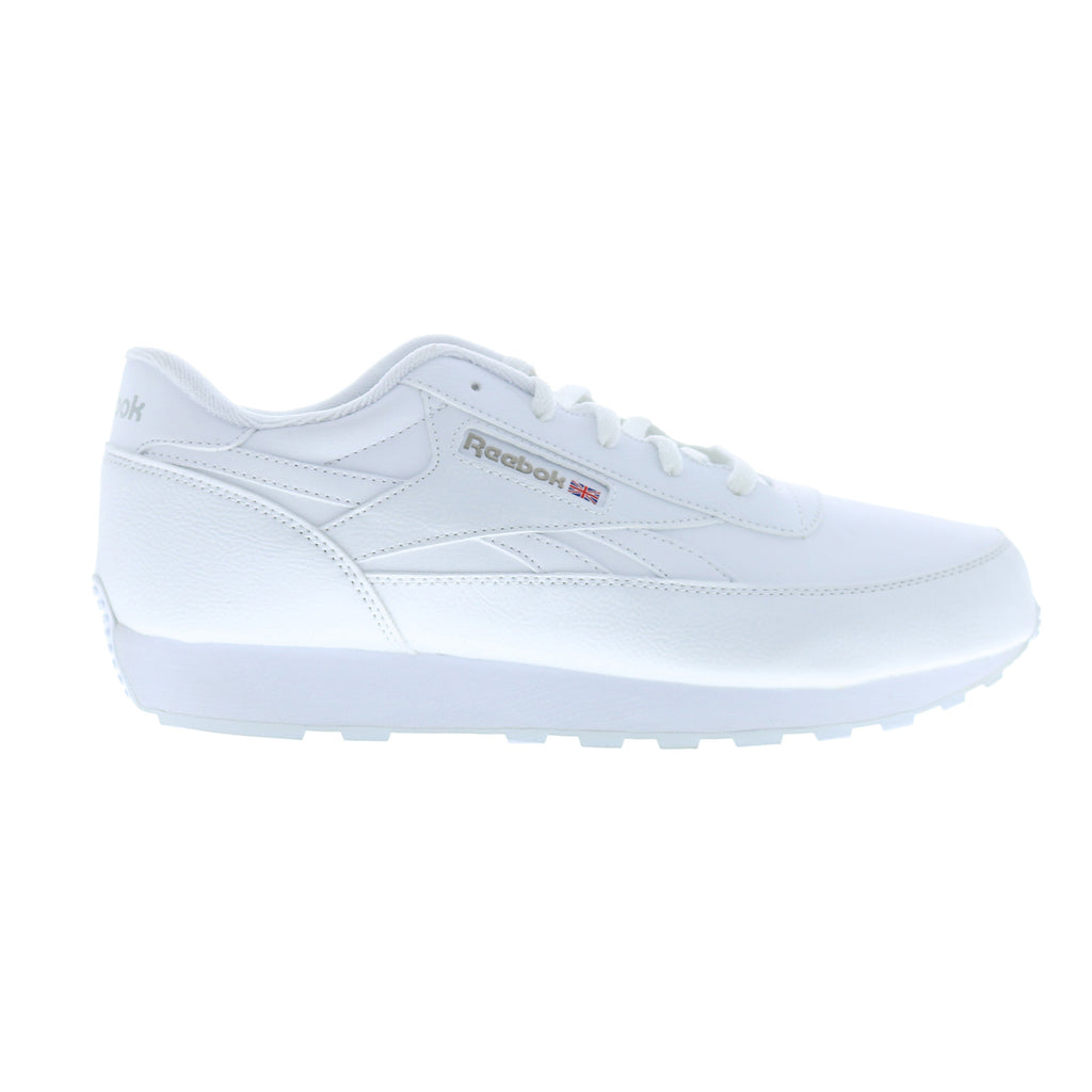 Reebok Classic Renaissance Wide Mens White Wide Lifestyle Sneakers Sho ...