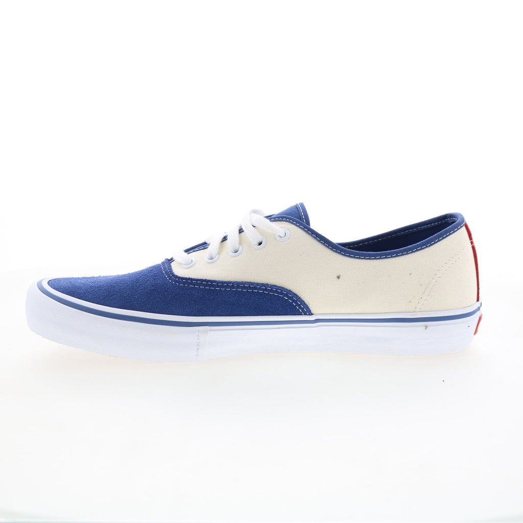 Vans Authentic Pro VN0A34790QF Mens Blue Suede Skate Inspired Sneakers ...