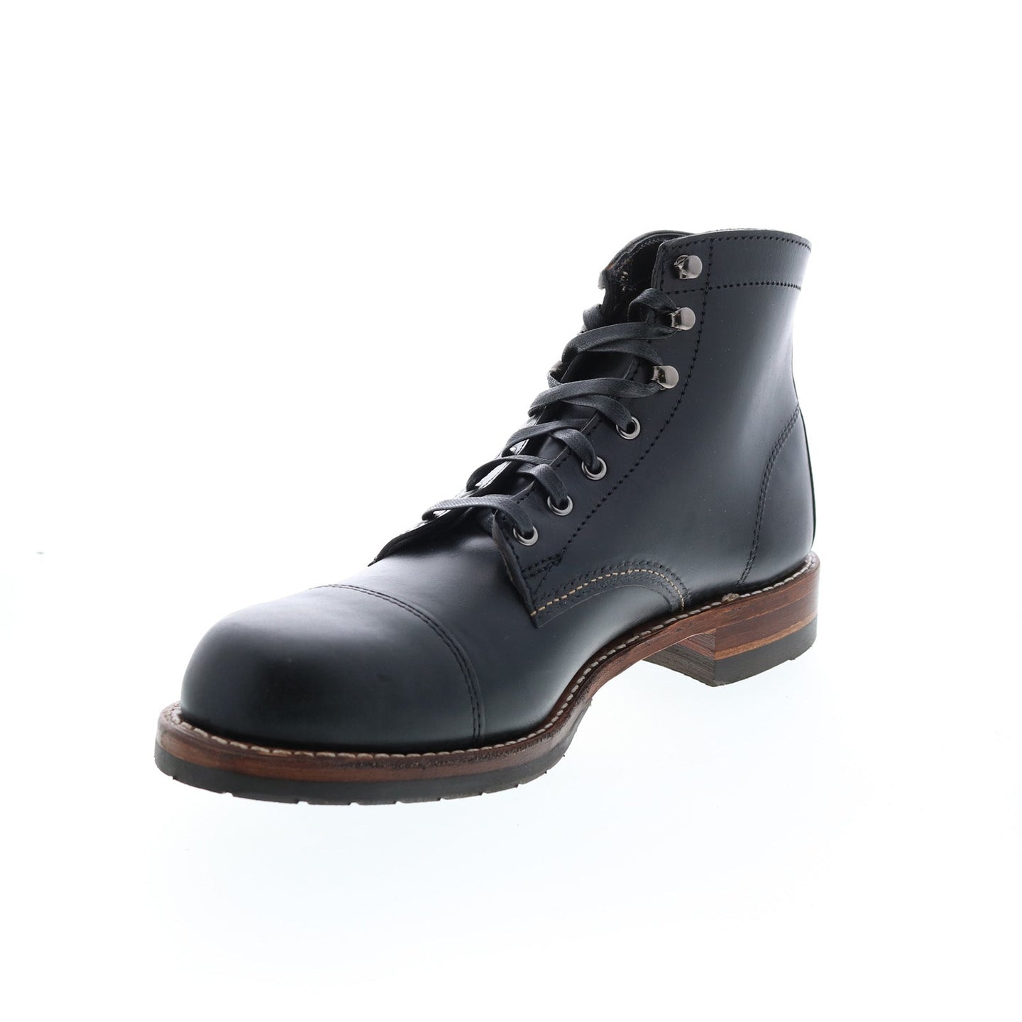 Wolverine 1000 Mile Cap-Toe Classic W990076 Mens Black Casual Dress Bo ...