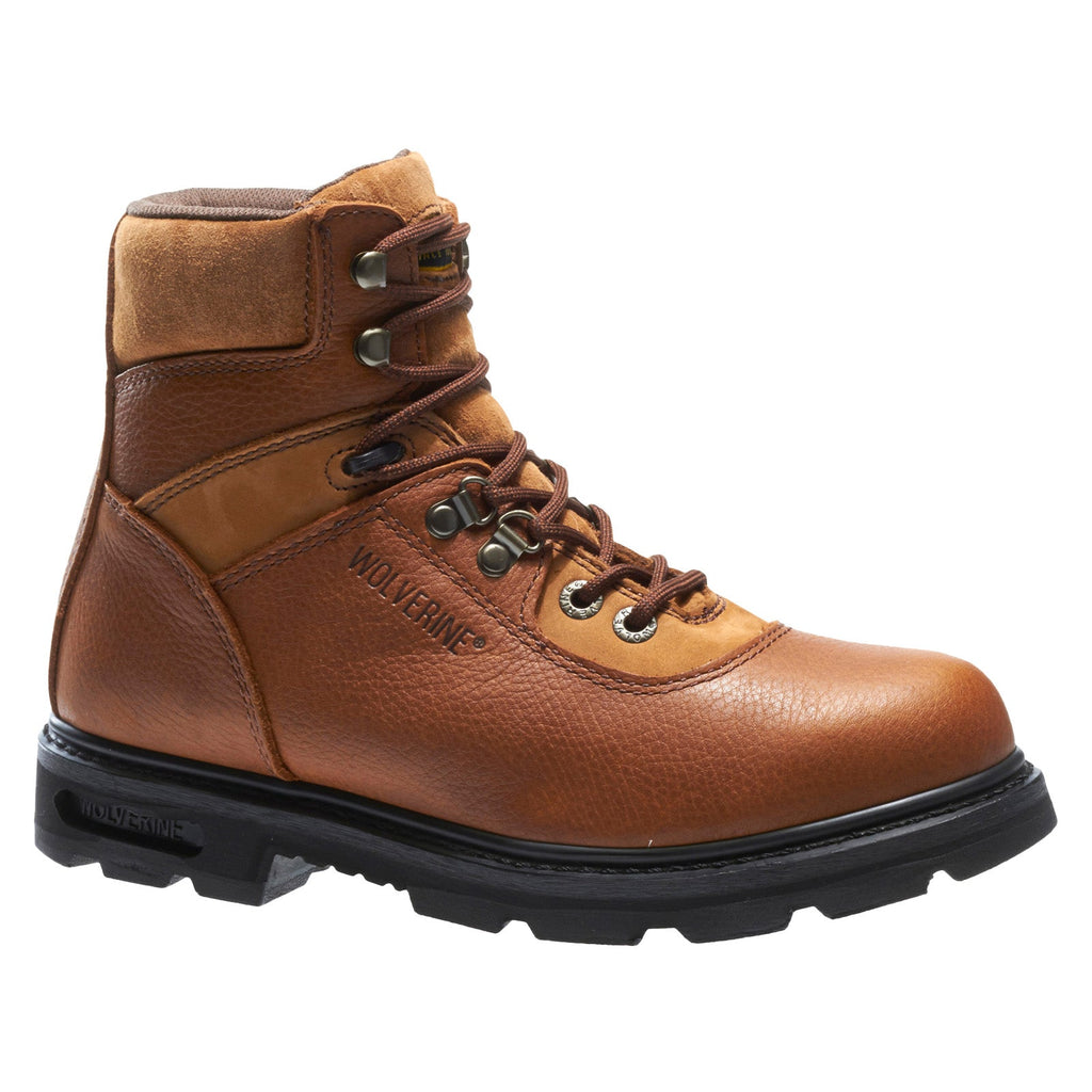 Wolverine DD Traditional Work 6" W04213 Mens Brown Leather Work & Safe ...