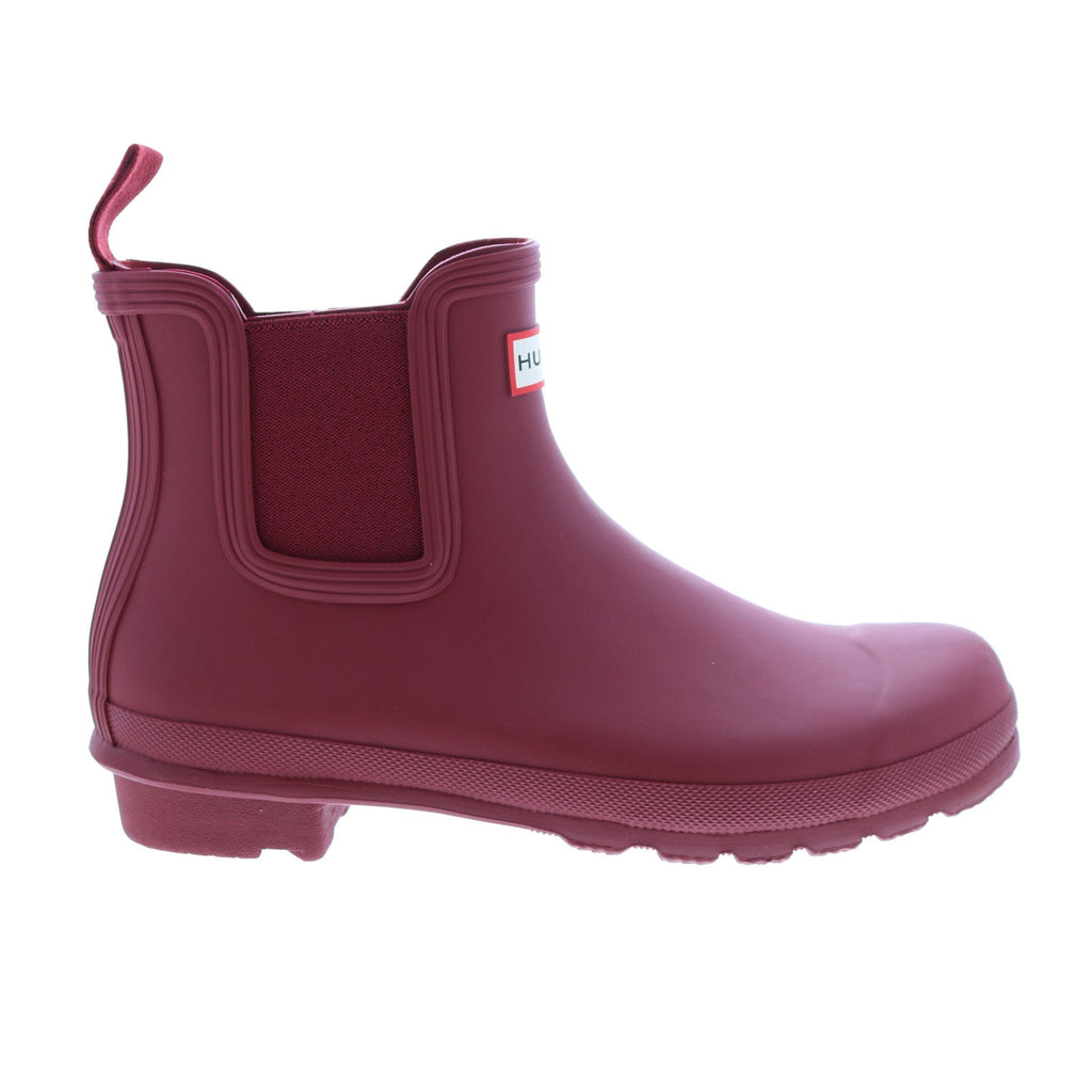 Hunter Original Chelsea Boots Boot WFS2078RMA-ATS Womens Red Rain Boot ...