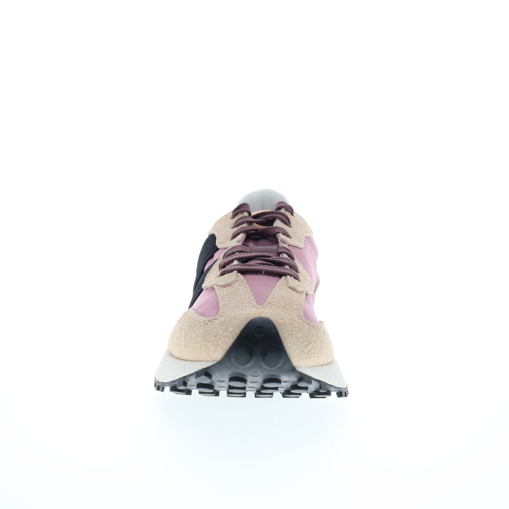 New Balance 327 WS327WE Womens Pink Suede Lace Up Lifestyle Sneakers S ...