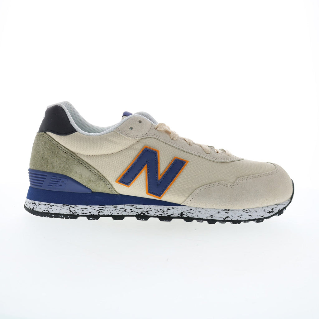New Balance 515 XML515AT3 Mens Beige Suede Lifestyle Sneakers Shoes ...