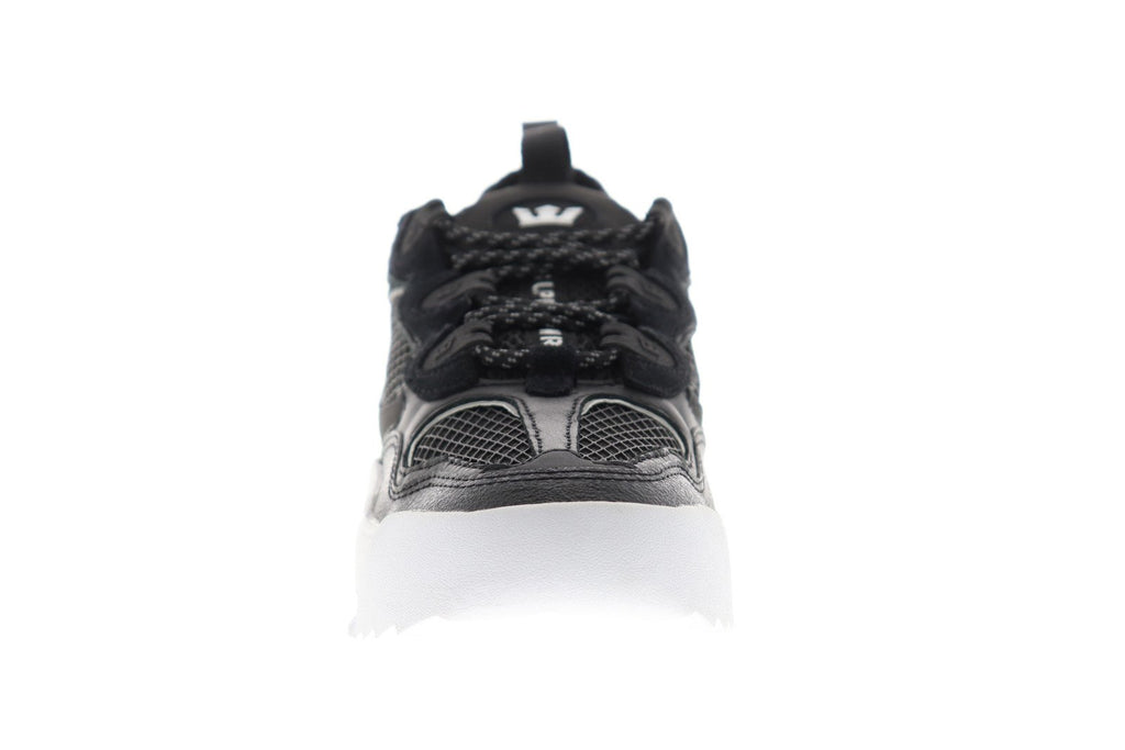 Supra Muska 2000 06582-002-M Mens Black Mesh Low Top Skate Sneakers Sh ...