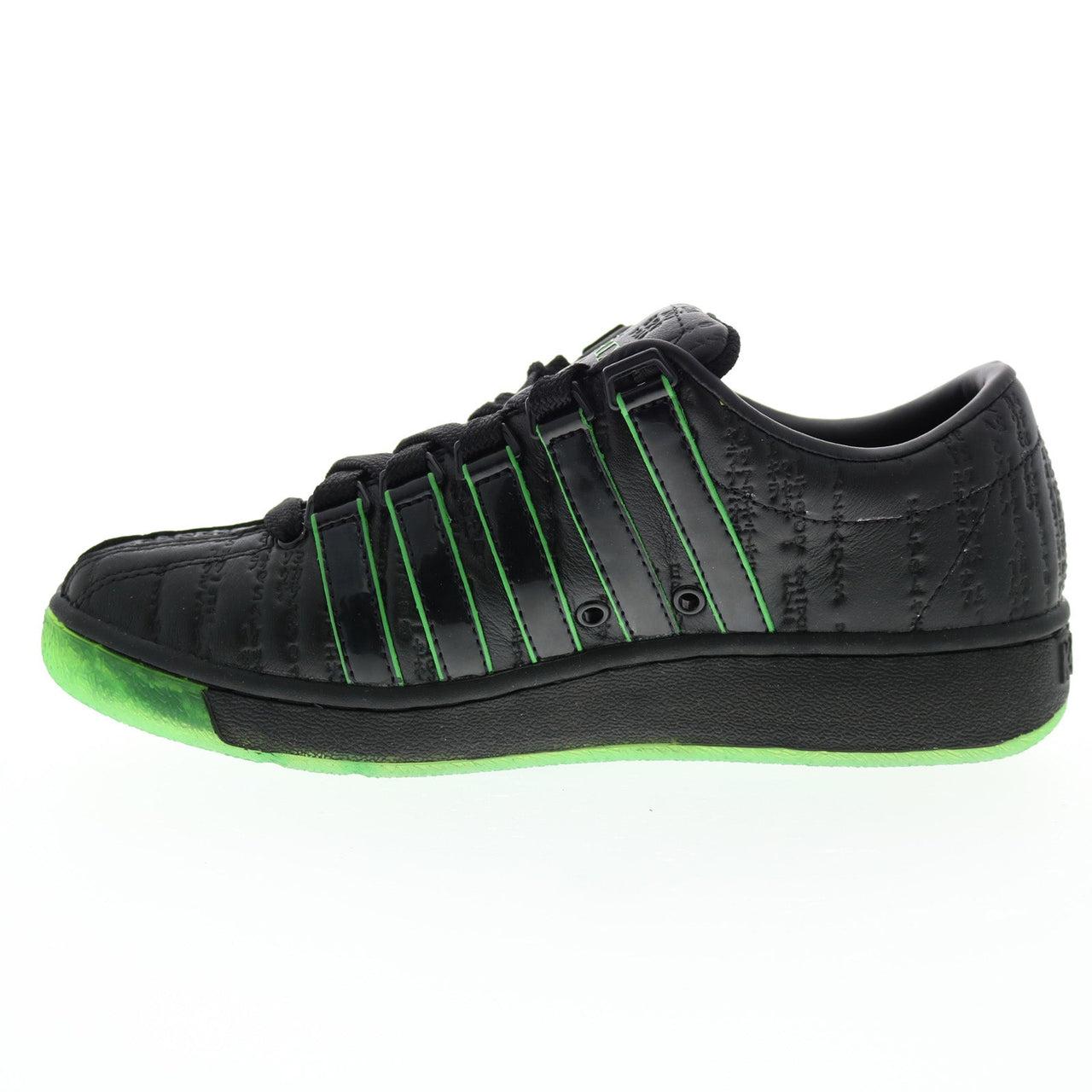 K-Swiss Classic 2000 X Matrix Mens Black Lace Up Lifestyle Sneakers Sh ...