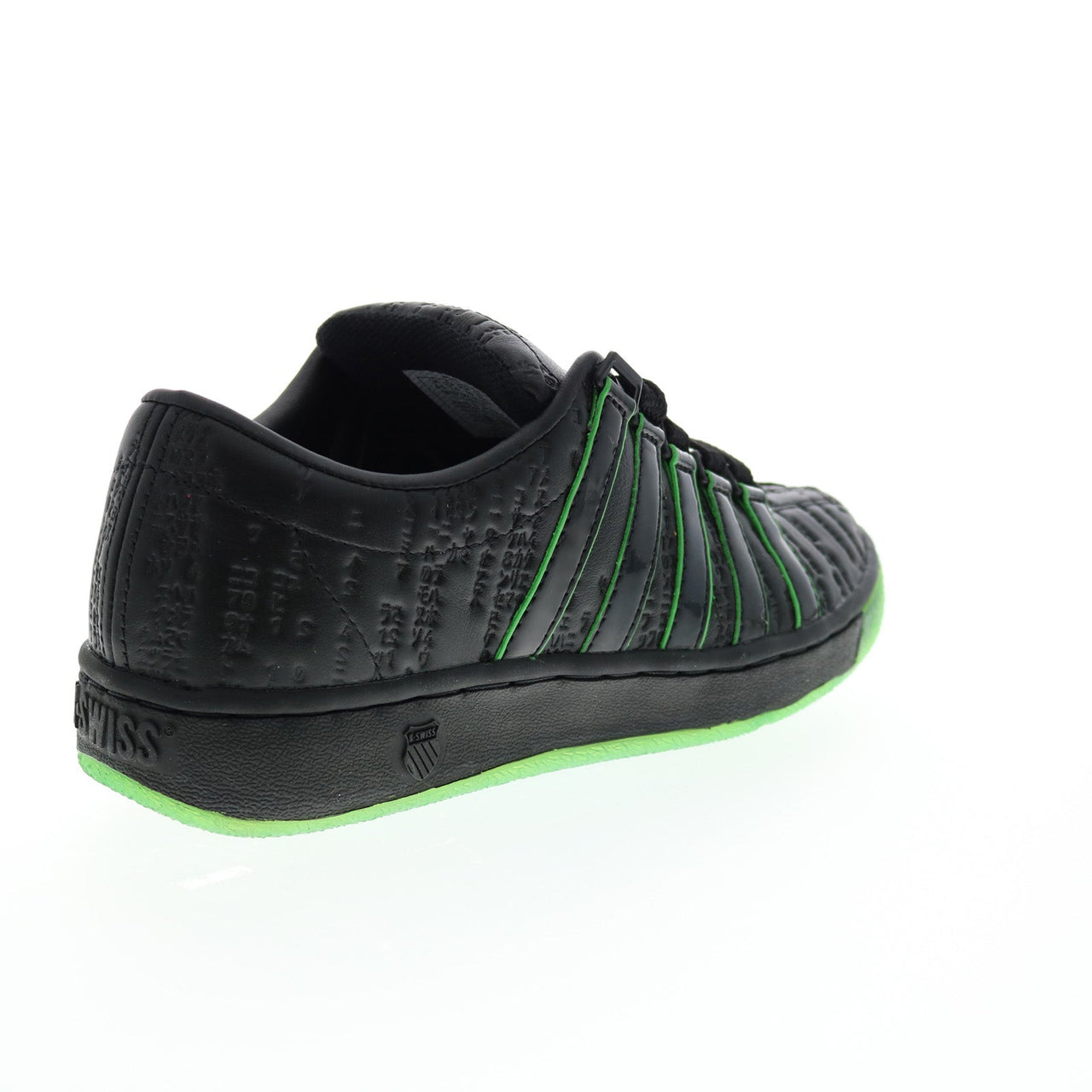 K-Swiss Classic 2000 X Matrix Mens Black Lace Up Lifestyle Sneakers Sh ...