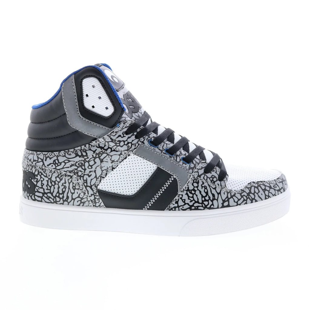 Osiris Clone 1322 729 Mens Gray Synthetic Skate Inspired Sneakers Shoe ...
