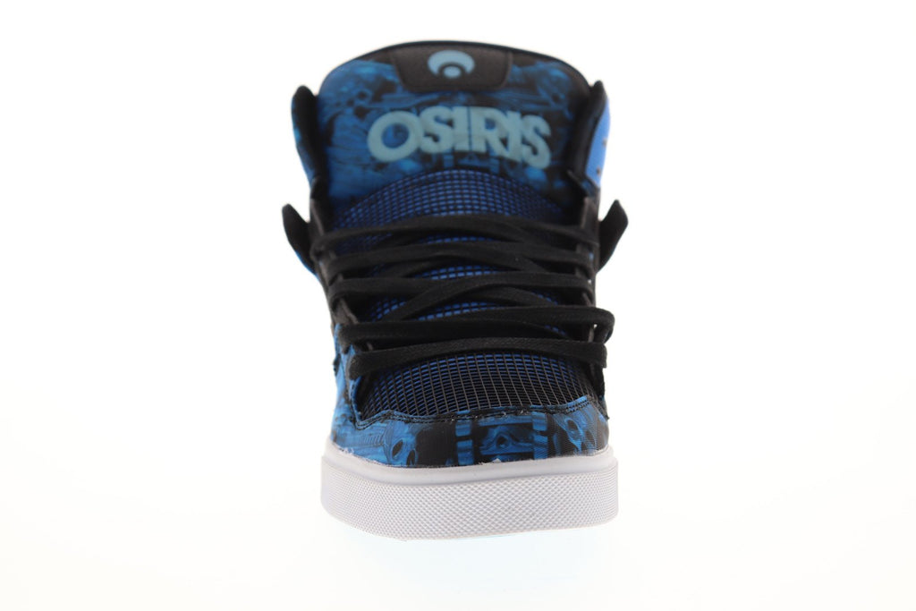 Osiris Clone 1322 2593 Mens Blue High Top Lace Up Skate Sneakers Shoes ...