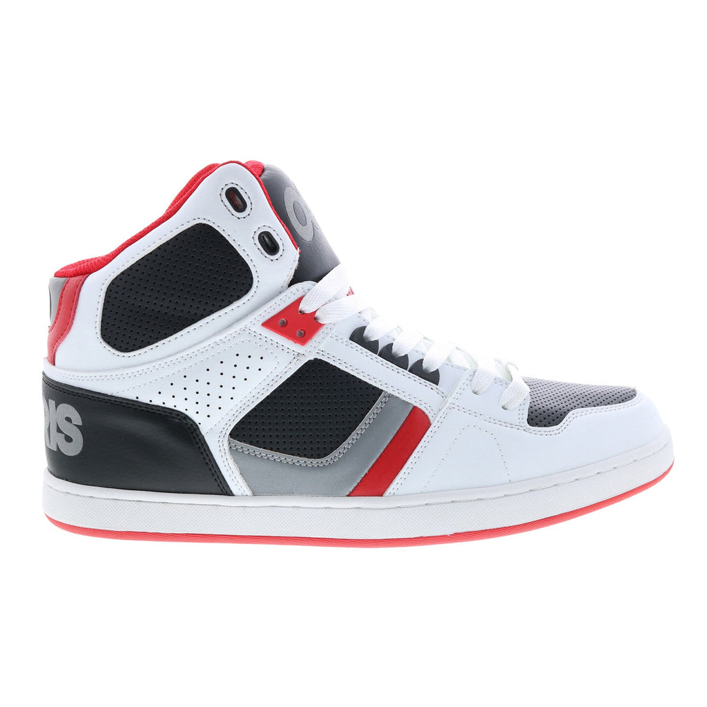 Osiris NYC 83 CLK 1343 2846 Mens White Skate Inspired Sneakers Shoes ...