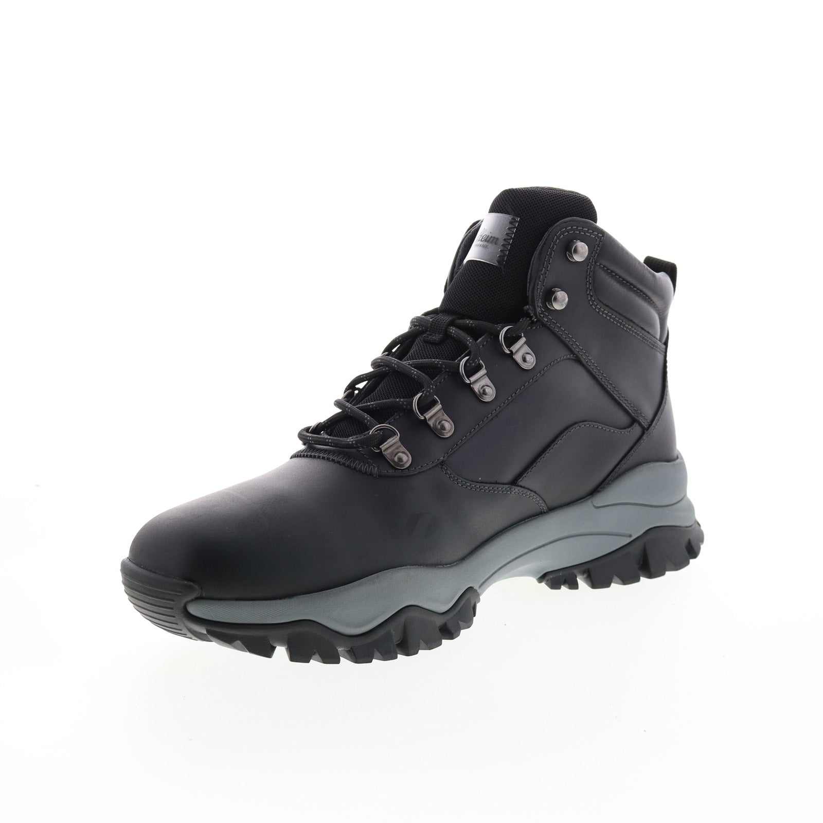 Florsheim Xplor Alpine Boot 14370-010-M Mens Black Leather Hiking Boot ...