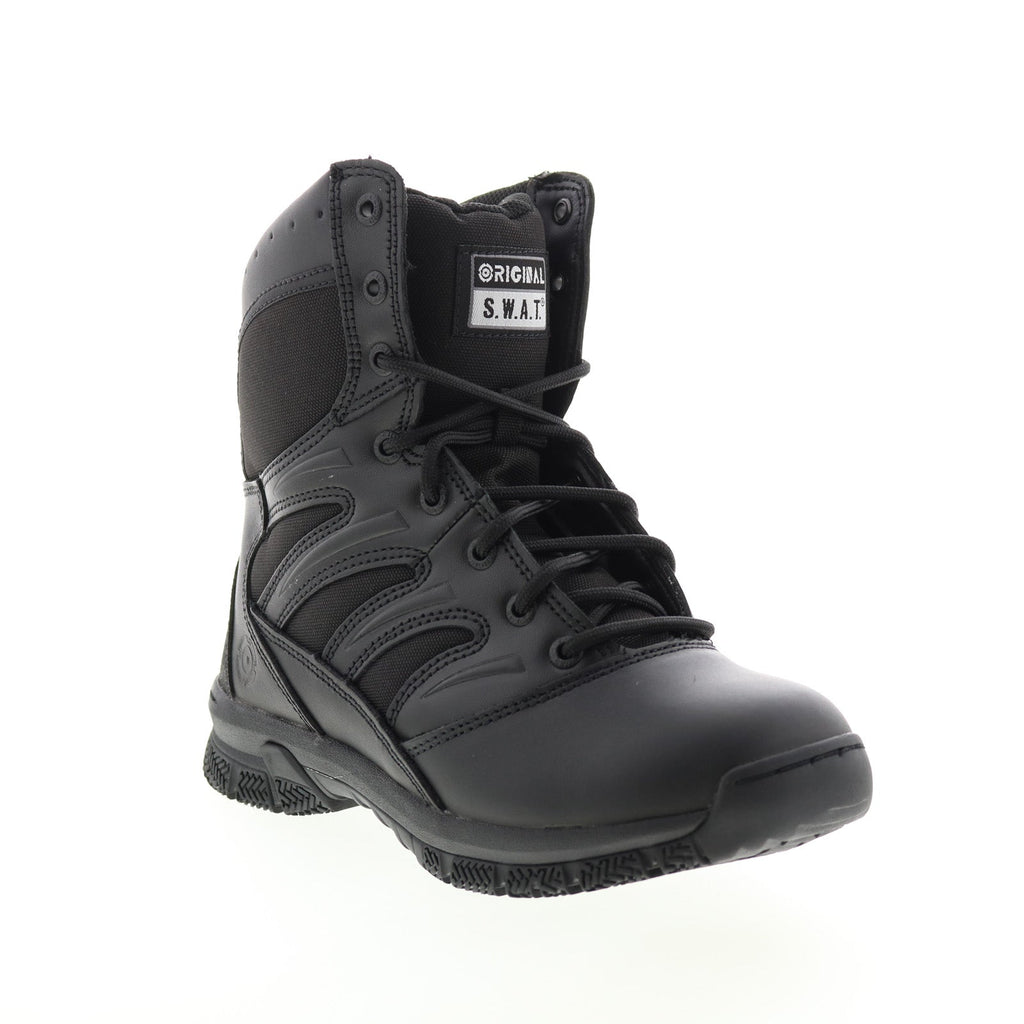 Original Swat Force 8” EN 155031 Mens Black Leather Lace Up Tactical B ...