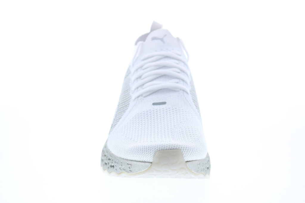 Puma Calibrate Runner 19450201 Mens White Mesh Lifestyle Sneakers Shoe ...