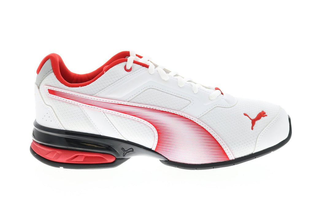 Puma Tazon 7 19520801 Mens White Mesh Lace Up Athletic Running Shoes ...