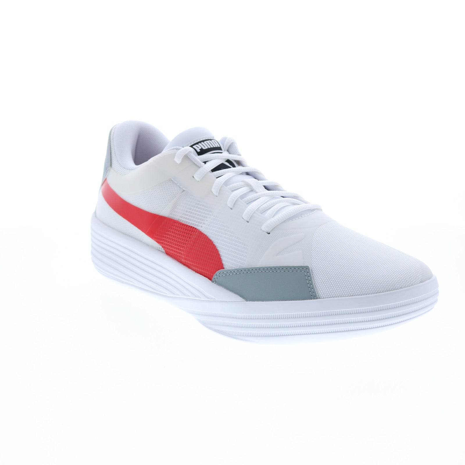 Puma Clyde All-Pro Team 19550904 Mens White Athletic Basketball Shoes ...