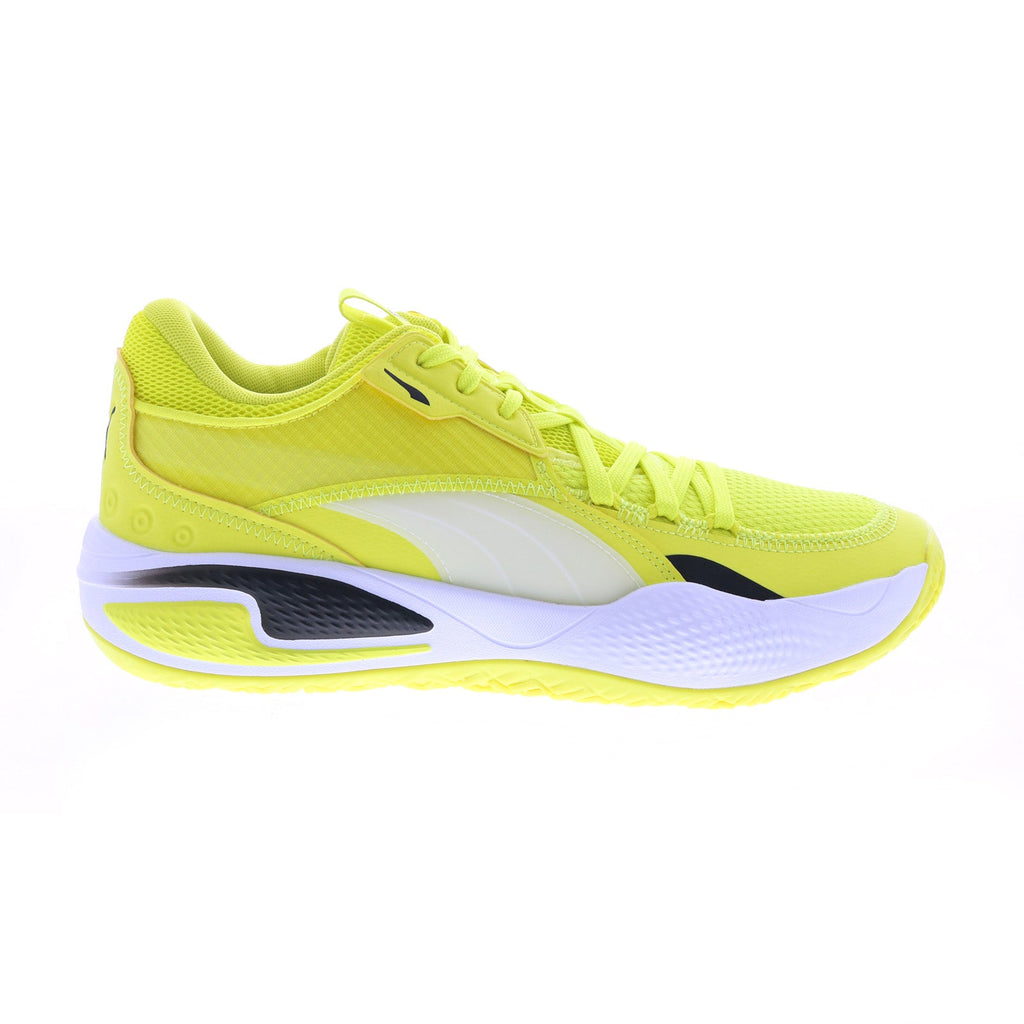 Puma Court Rider I 19563406 Mens Yellow Canvas Lifestyle Sneakers Shoes ...