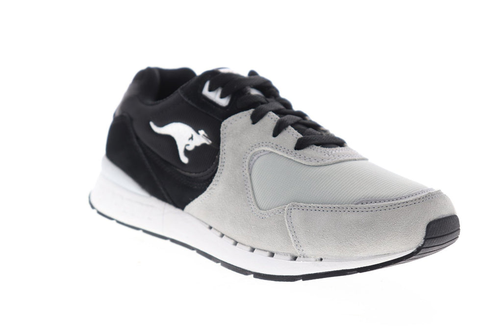 Roos R2 1CM00510-003 Mens Gray Suede Lace Up Lifestyle Sneakers Shoes ...