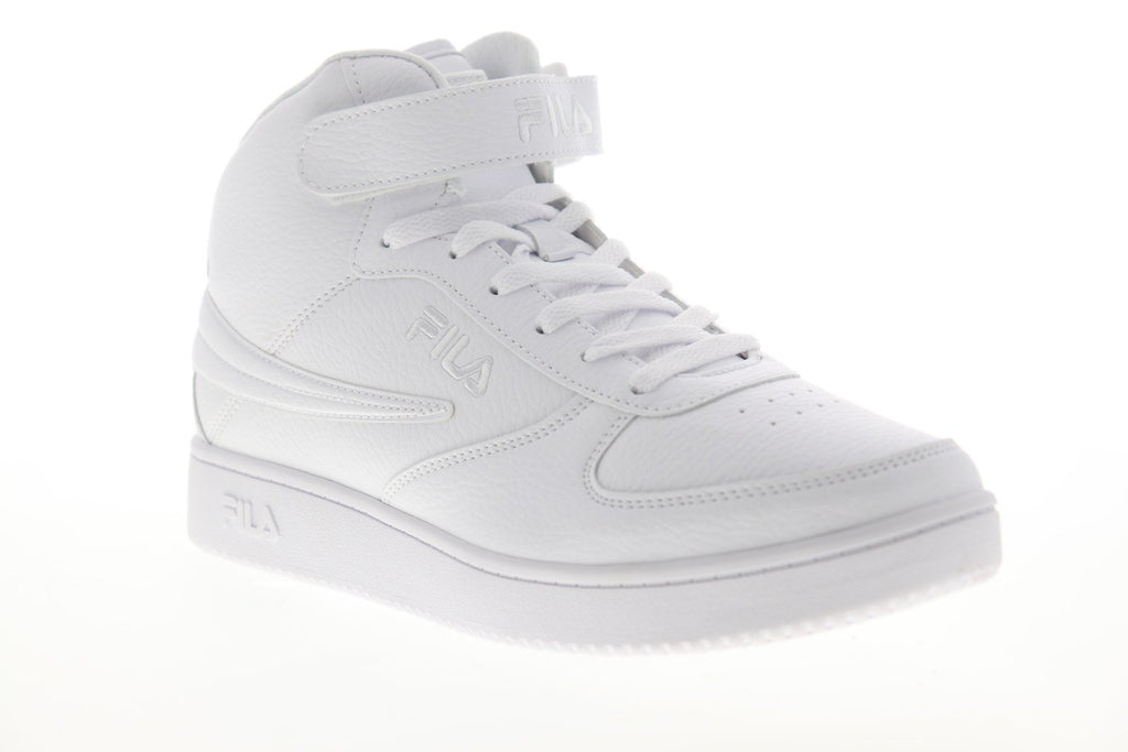Fila A High 1CM00540-100 Mens White Synthetic Lifestyle Sneakers Shoes ...