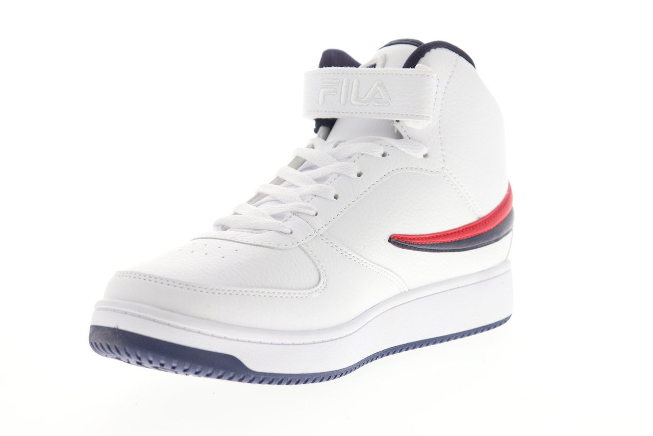Fila A-High 1CM00540-125 Mens White Synthetic Lifestyle Sneakers Shoes ...