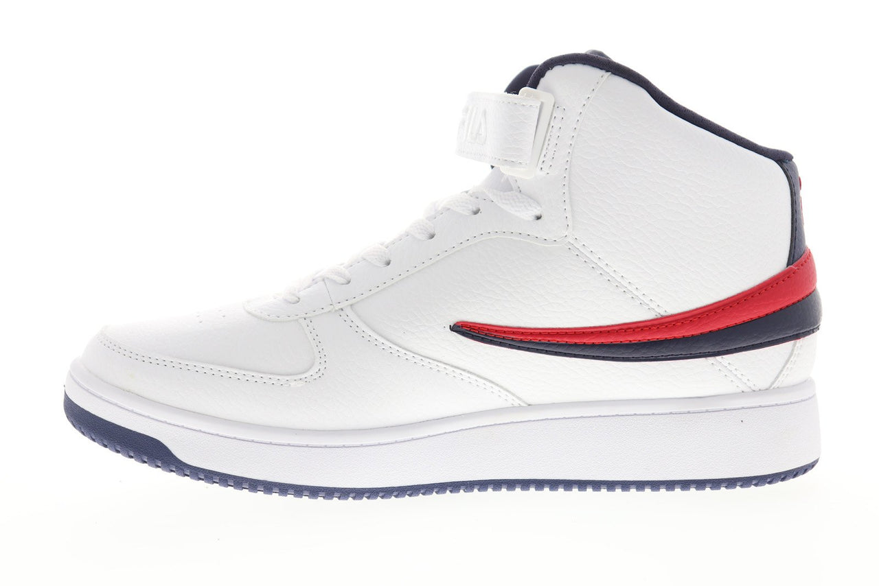 Fila A-High 1CM00540-125 Mens White Synthetic Lifestyle Sneakers Shoes ...