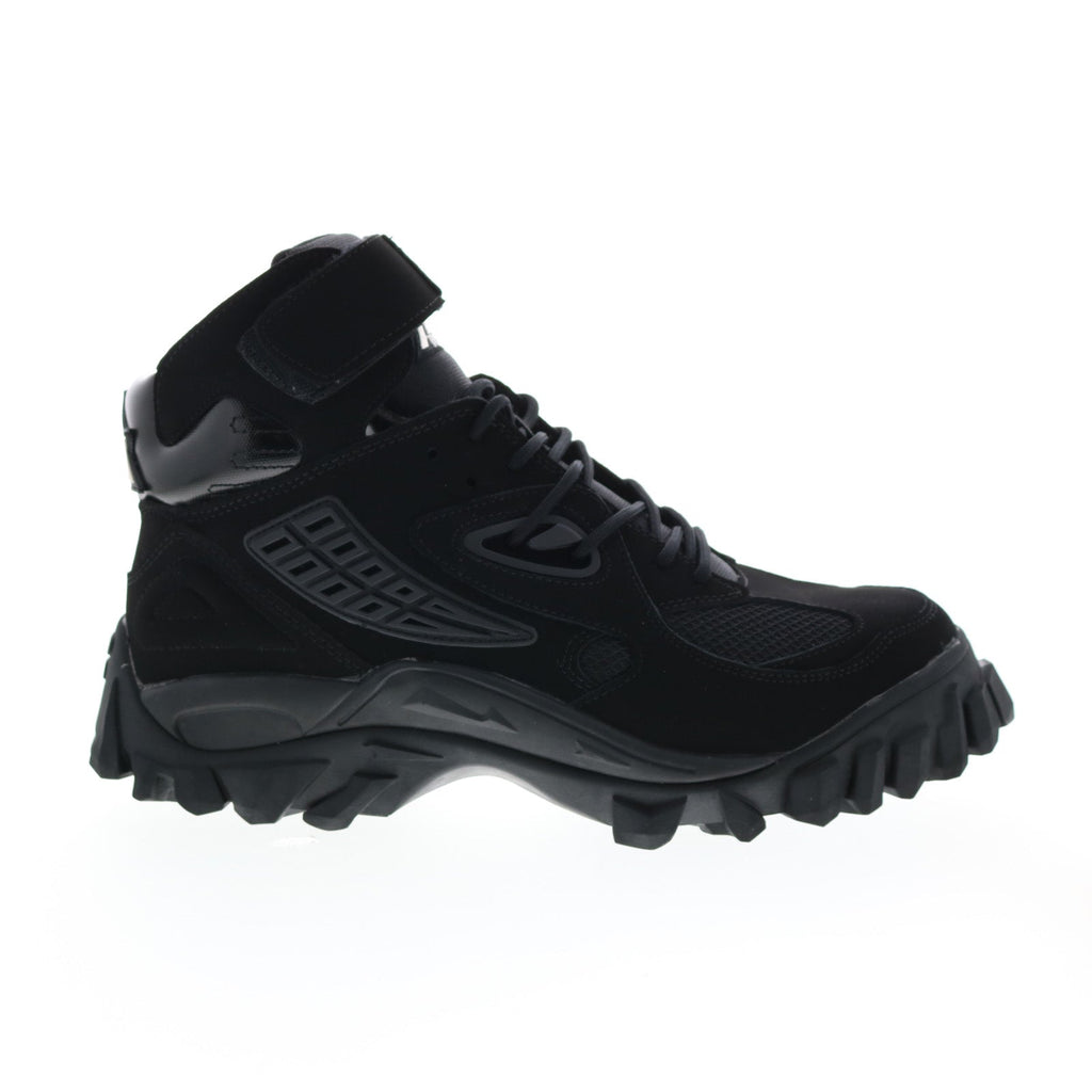 Fila Yak Boots 1BM01276-013 Mens Black Nubuck Lace Up Casual Dress Boo ...