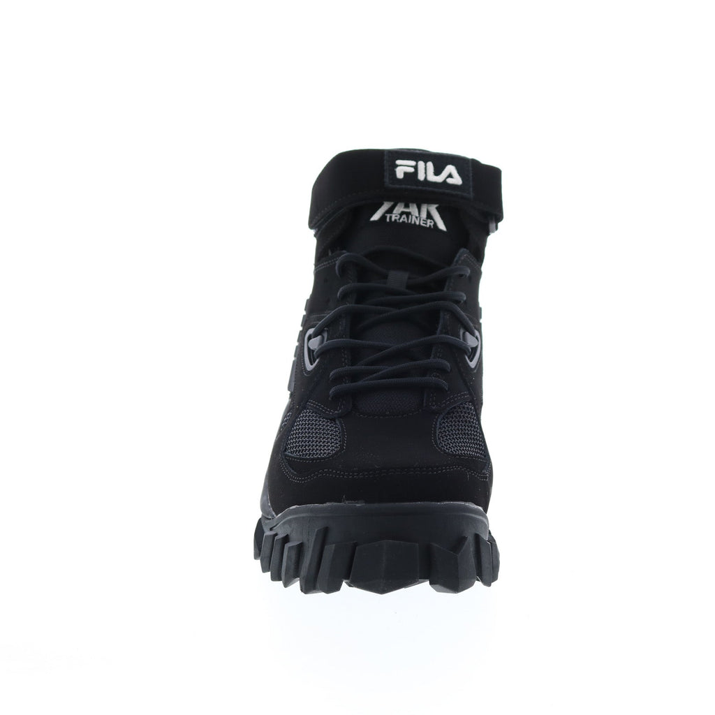 Fila Yak Boots 1BM01276-013 Mens Black Nubuck Lace Up Casual Dress Boo ...