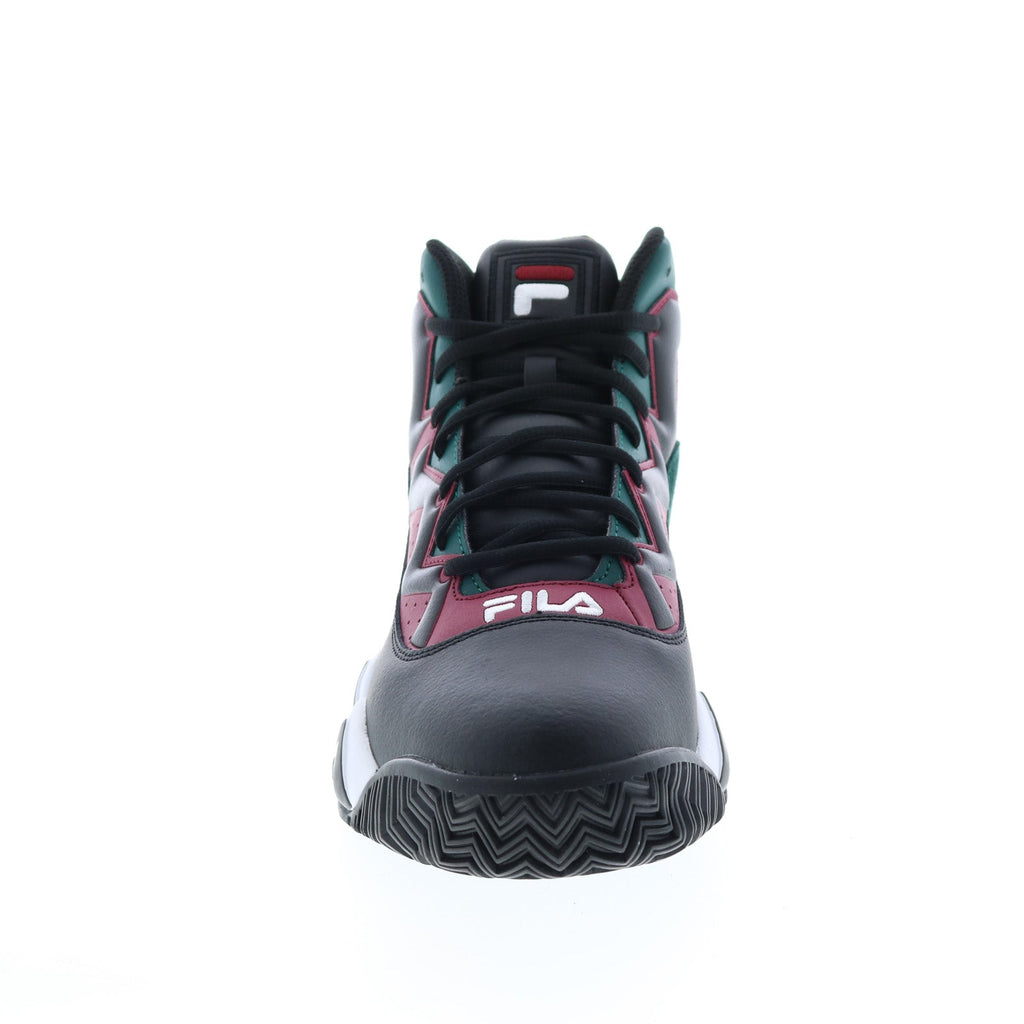 Fila MB 1BM01315-014 Mens Black Leather Lace Up Lifestyle Sneakers Sho ...
