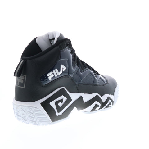 Fila MB Night Walk 1BM01747-013 Mens Black Leather Lifestyle Sneakers ...