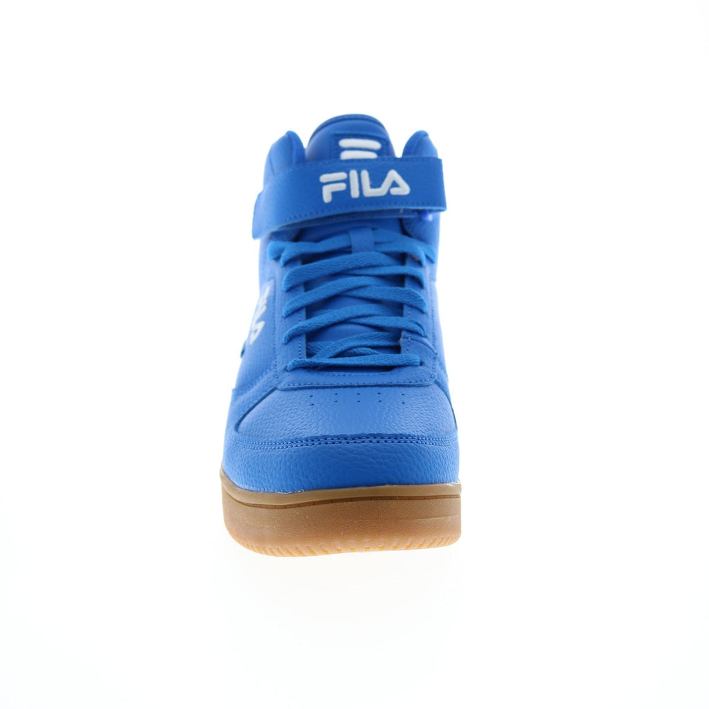Fila A-High Gum 1BM01765-475 Mens Blue Leather Lifestyle Sneakers Shoe ...