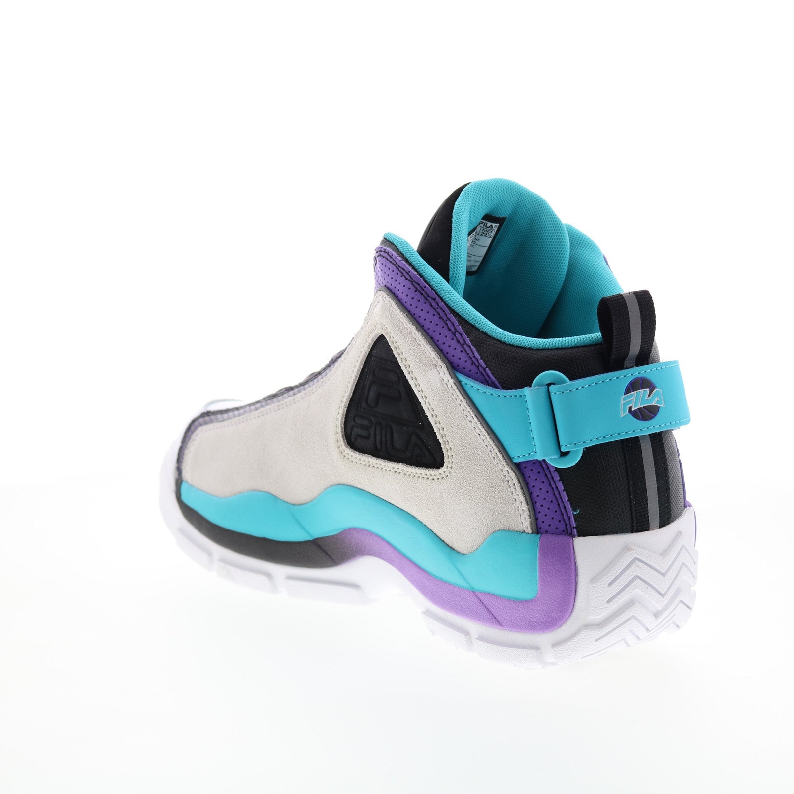 Fila Grant Hill 2 1BM01887-148 Mens White Suede Athletic Basketball Sh ...