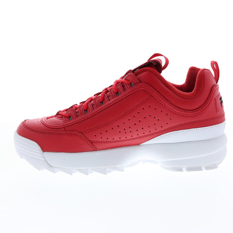 Fila Disruptor II Premium 1FM00685-602 Mens Red Lifestyle Sneakers Sho ...