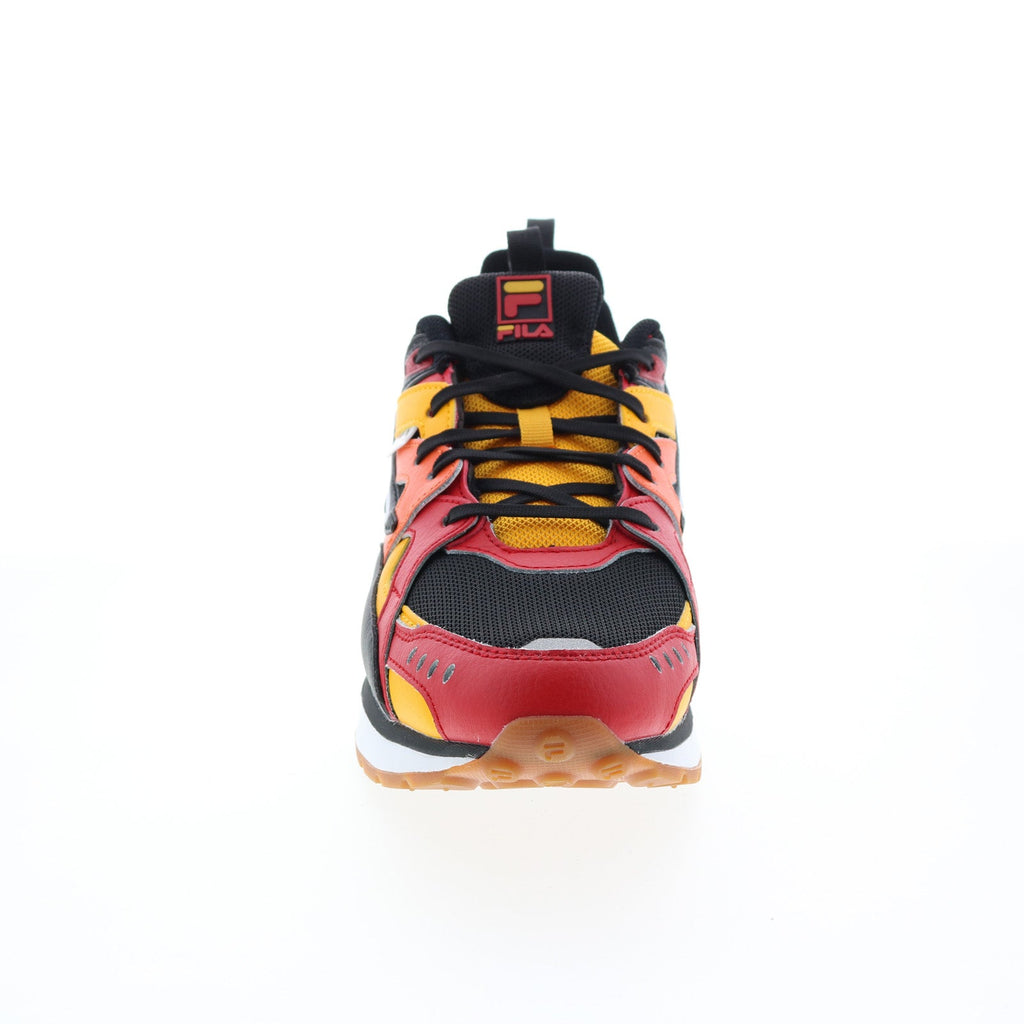 Fila Sandenal 1RM02029-025 Mens Red Leather Lifestyle Sneakers Shoes ...