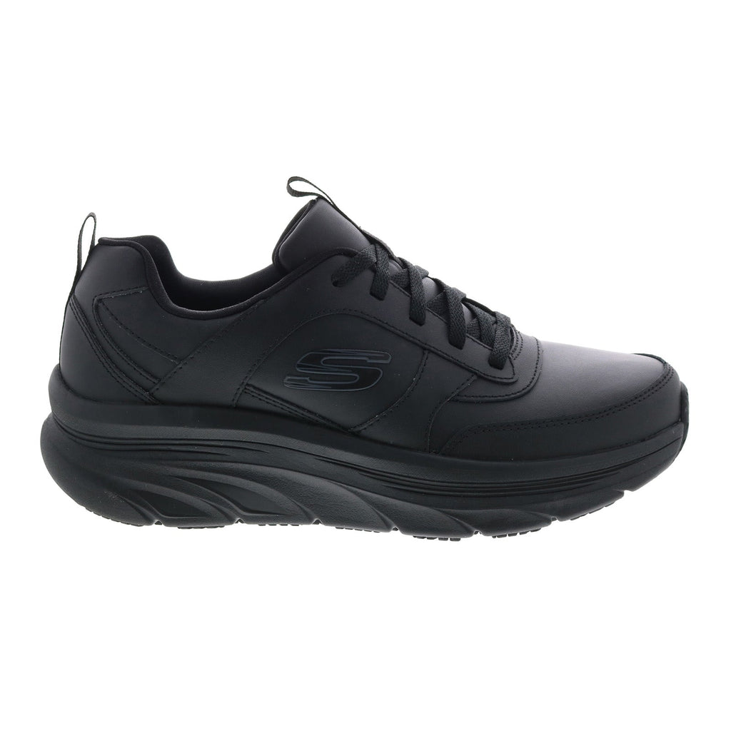 Skechers Work D'Lux Walker SR Spendal Mens Black Athletic Work Shoes ...