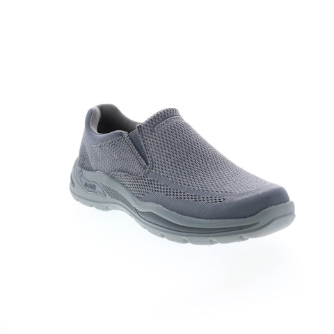 Skechers Arch Fit Motley Vaseo 204495 Mens Gray Loafers Casual Shoes ...