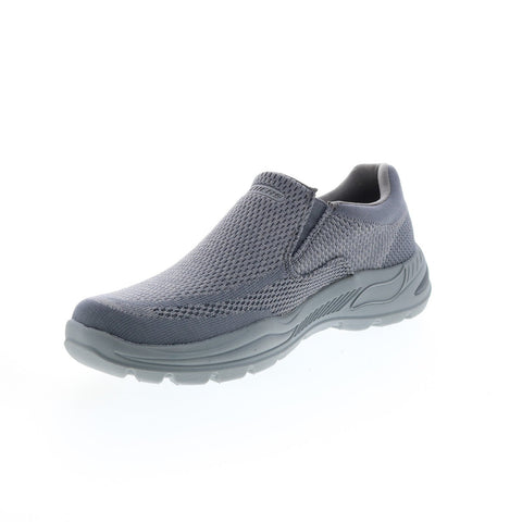Skechers Arch Fit Motley Vaseo 204495 Mens Gray Loafers Casual Shoes ...